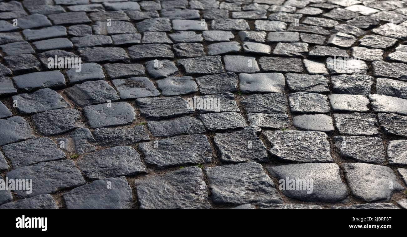 Shiny Black Stone Texture