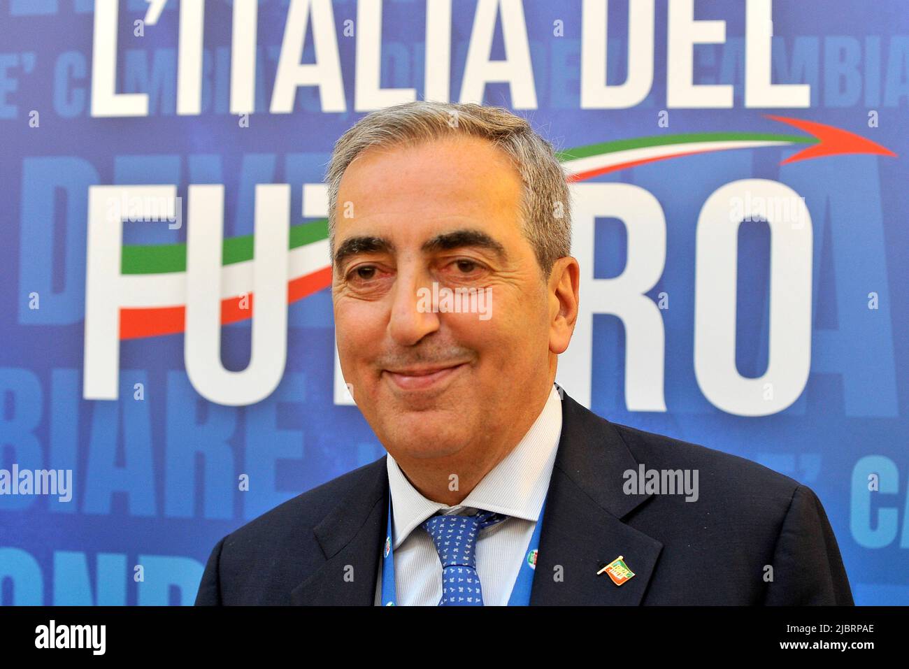Maurizio Gasparri Senator of Italy, during the Forza Italia party event ...