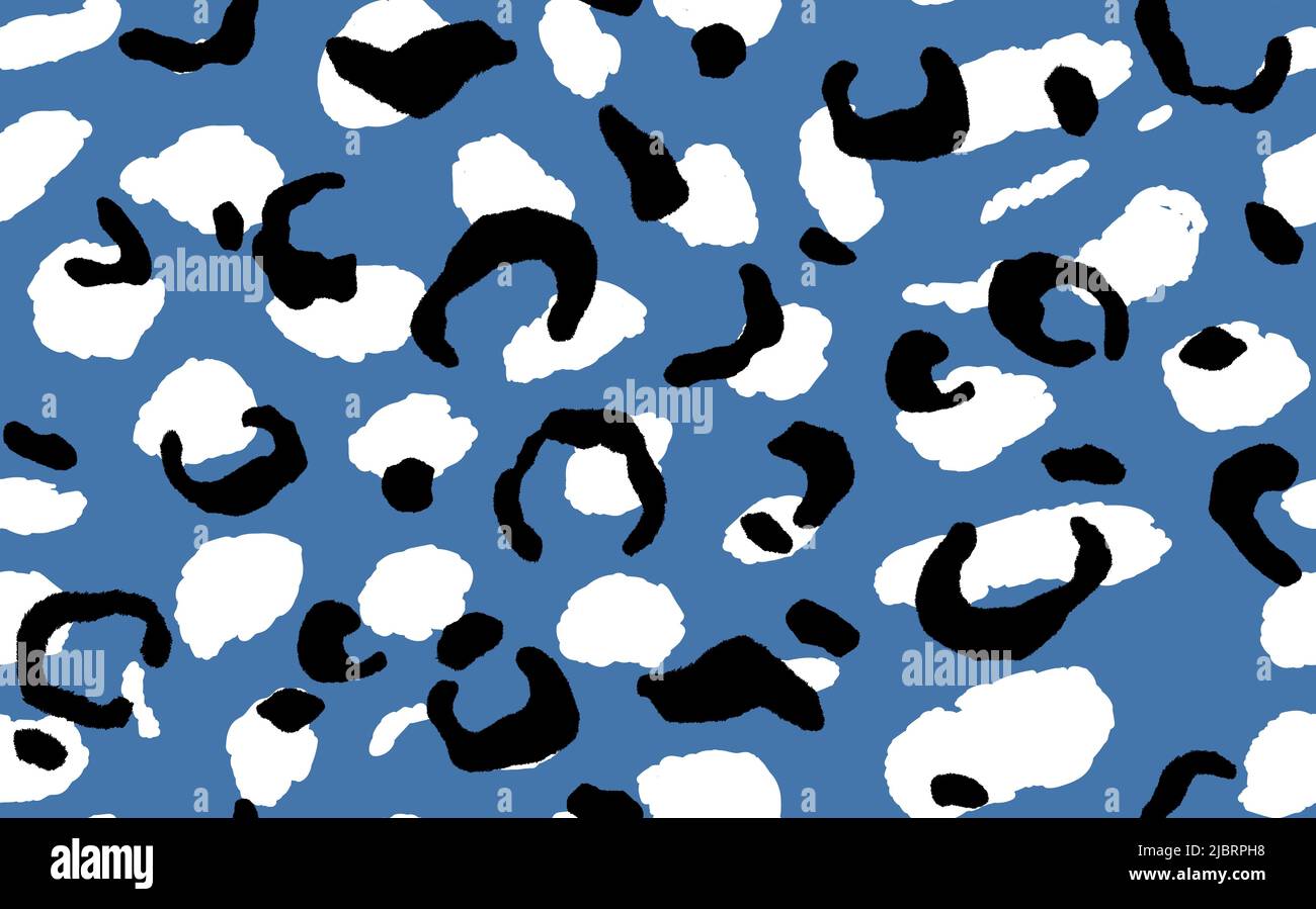 Abstract modern leopard seamless pattern. Animals trendy background ...