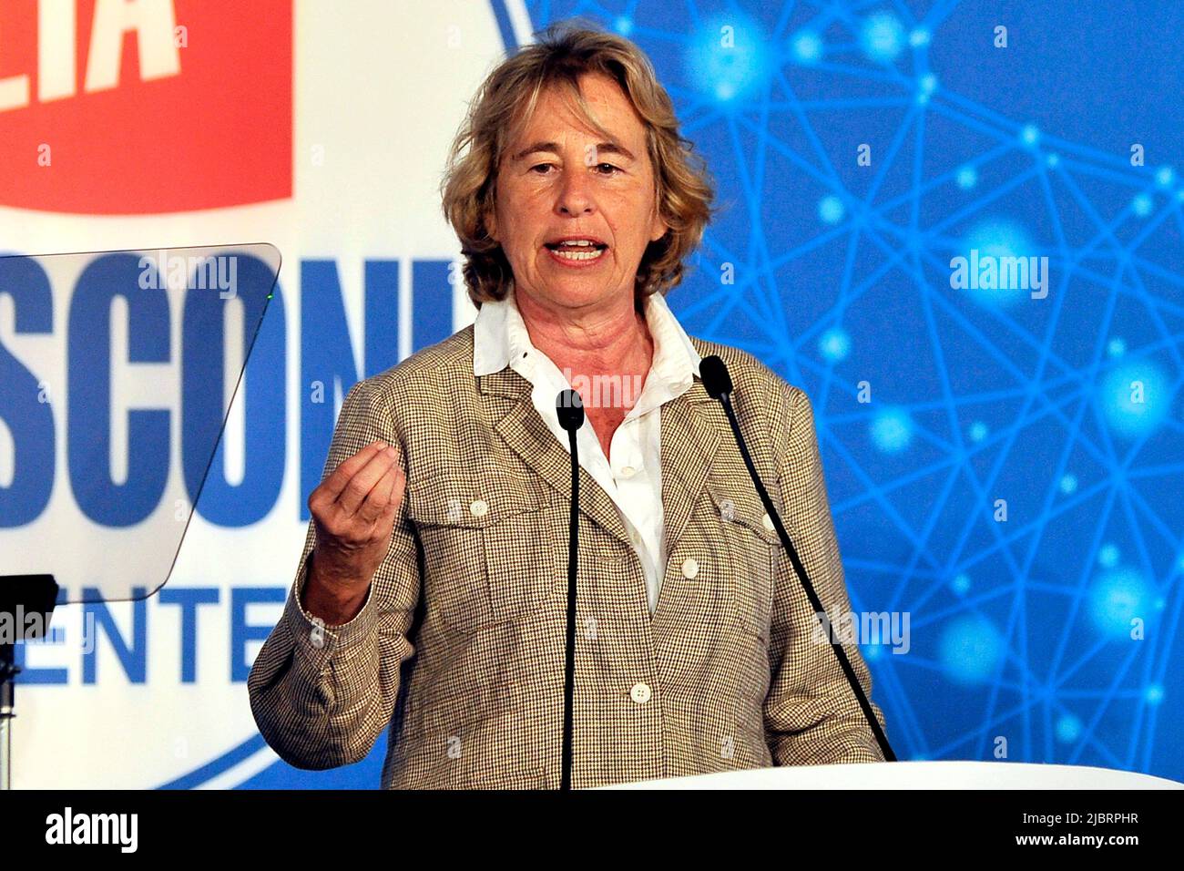 Stefania Craxi Senator of Italy, during the Forza Italia party event ...