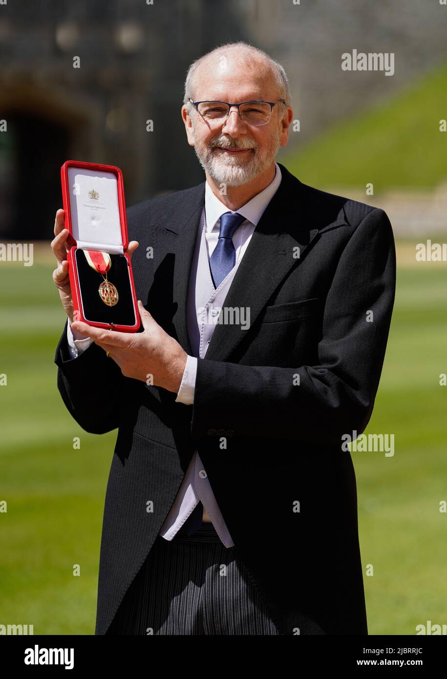 Sir Andrew Pollard after he was made a Knight Bachelor, following an ...