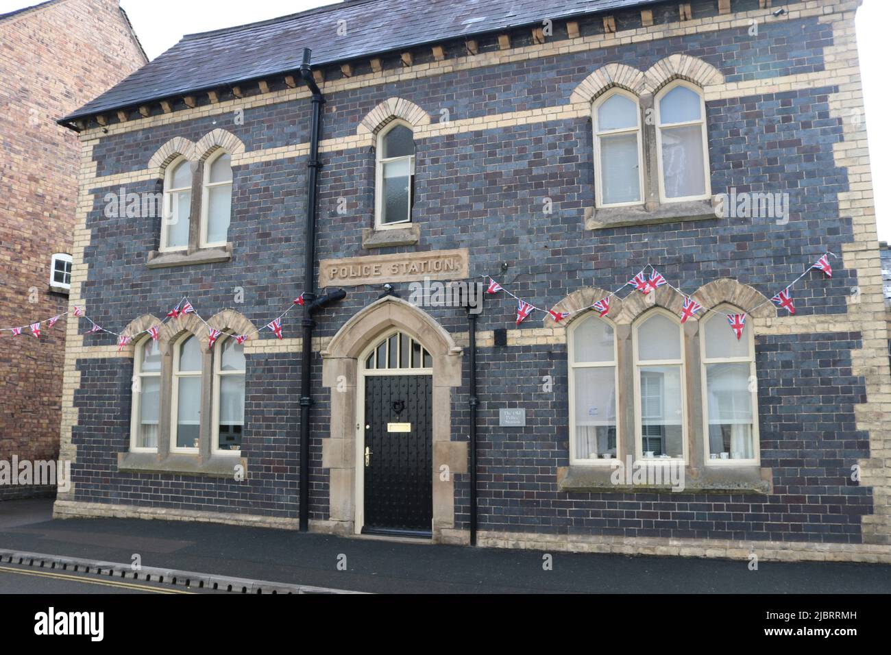 Much Wenlock - Police Station Stock Photo - Alamy
