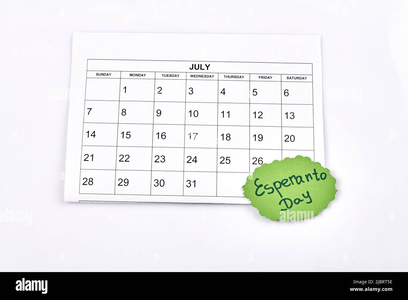 Calendar day paper vintage hi-res stock photography and images - Alamy