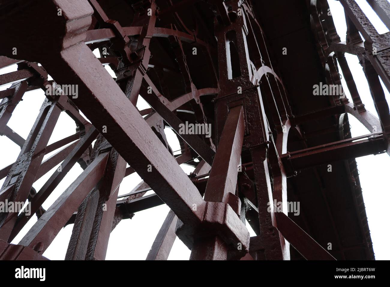 The Iron Bridge, Telford, Shropshire, UK - Tourist Attraction. Imagine ...