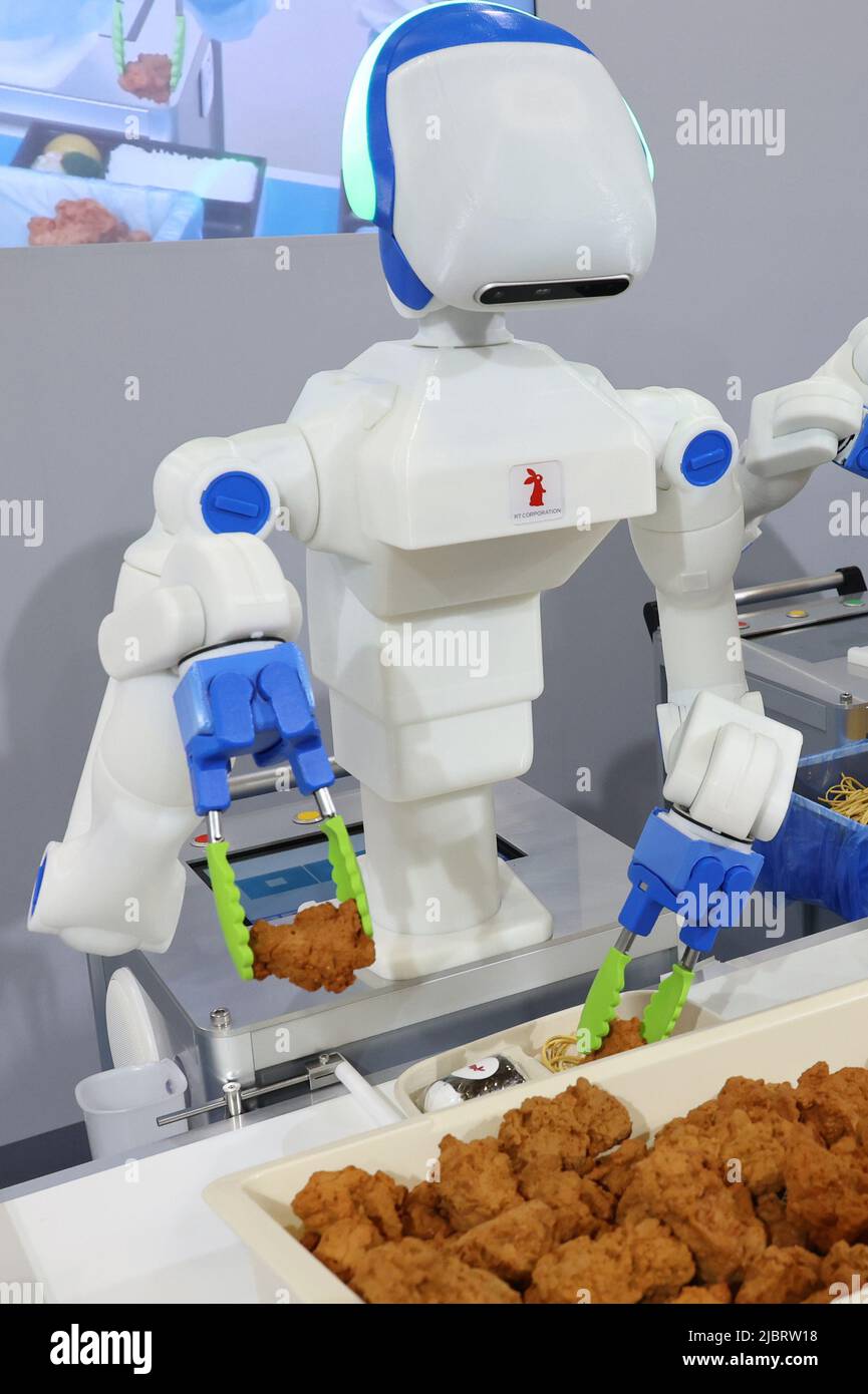 Tokyo, Japan. 8th June, 2022. Japanese robot company RT Corporation ...