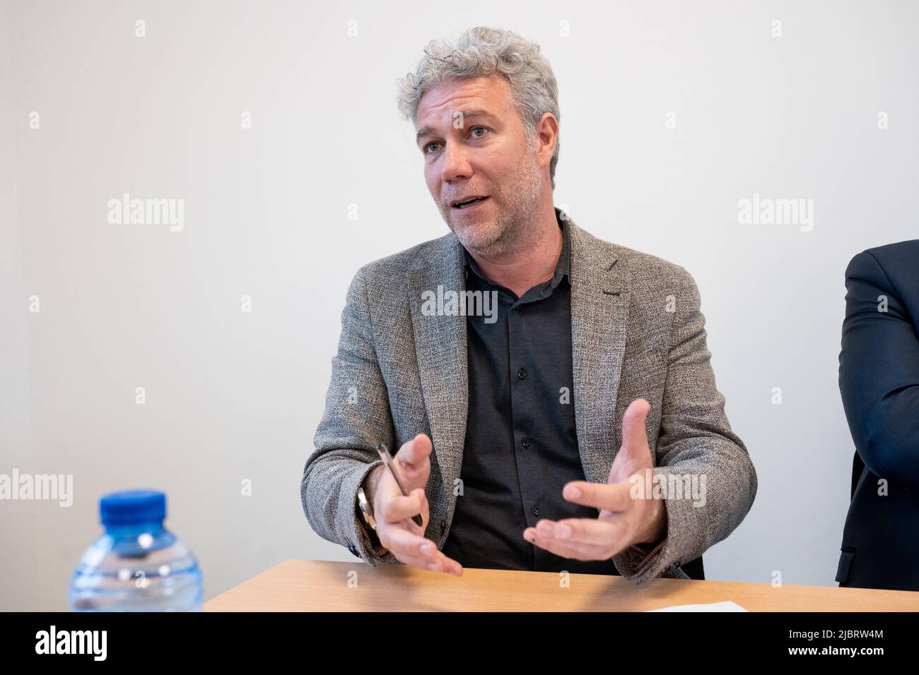 Brussels, 08 June 2022, Brussels region Minister Alain Maron pictured ...