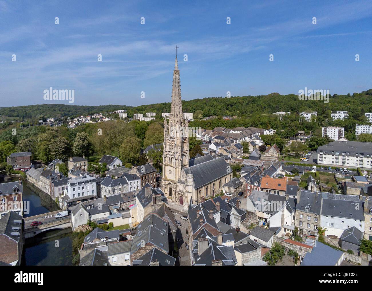 Harfleur seine maritime haute normandie france hi-res stock photography ...