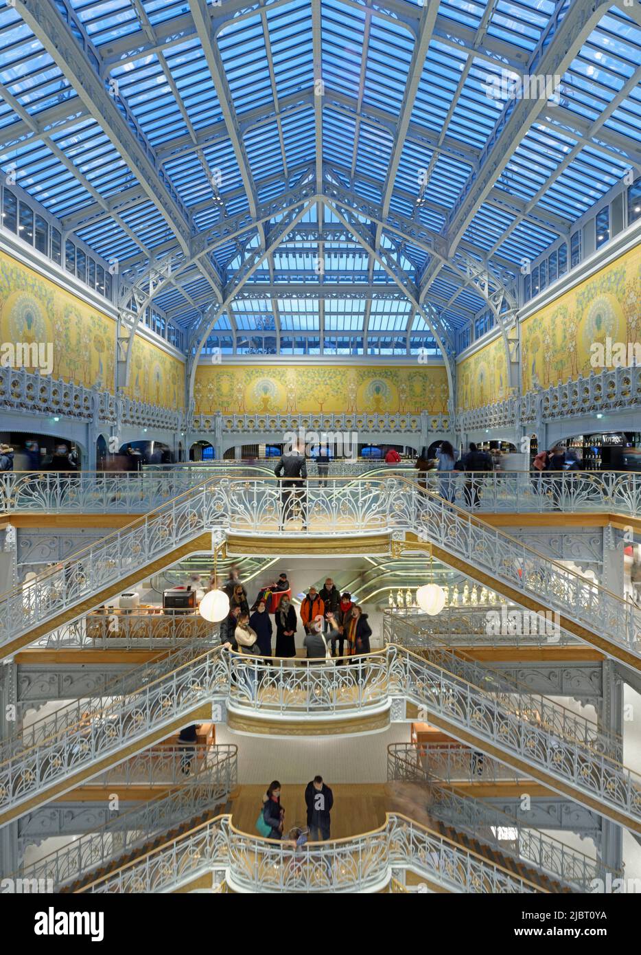 Samaritaine roof hi-res stock photography and images - Alamy