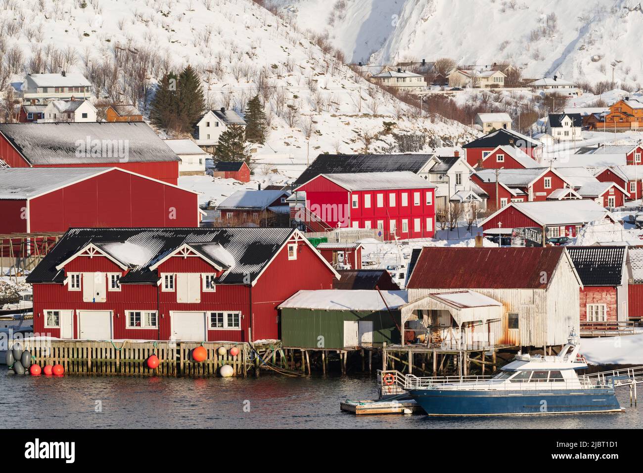 Norway, Nordland County, Lofoten Islands, Reine Stock Photo - Alamy