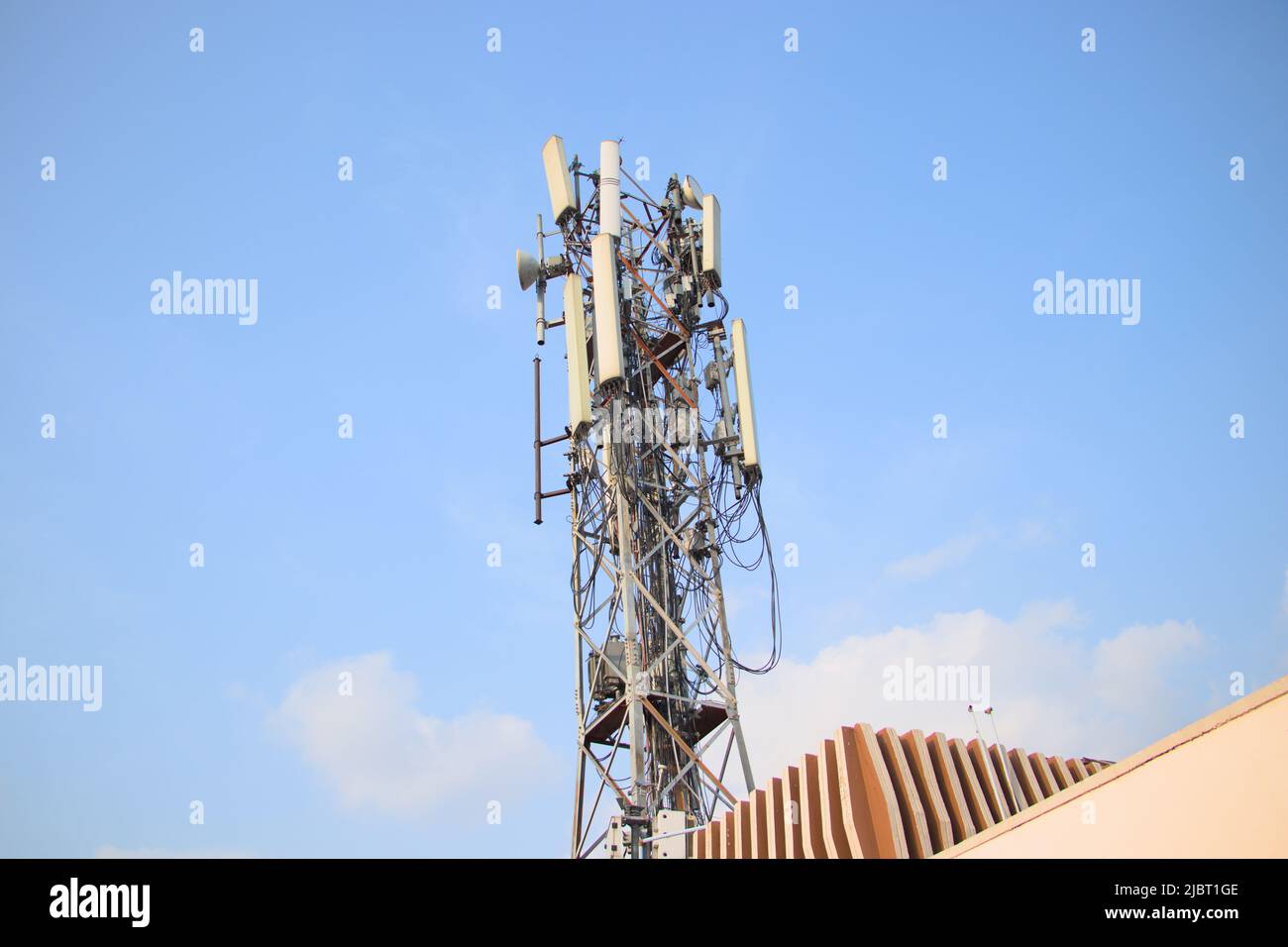 Telecom tower background hi-res stock photography and images - Alamy
