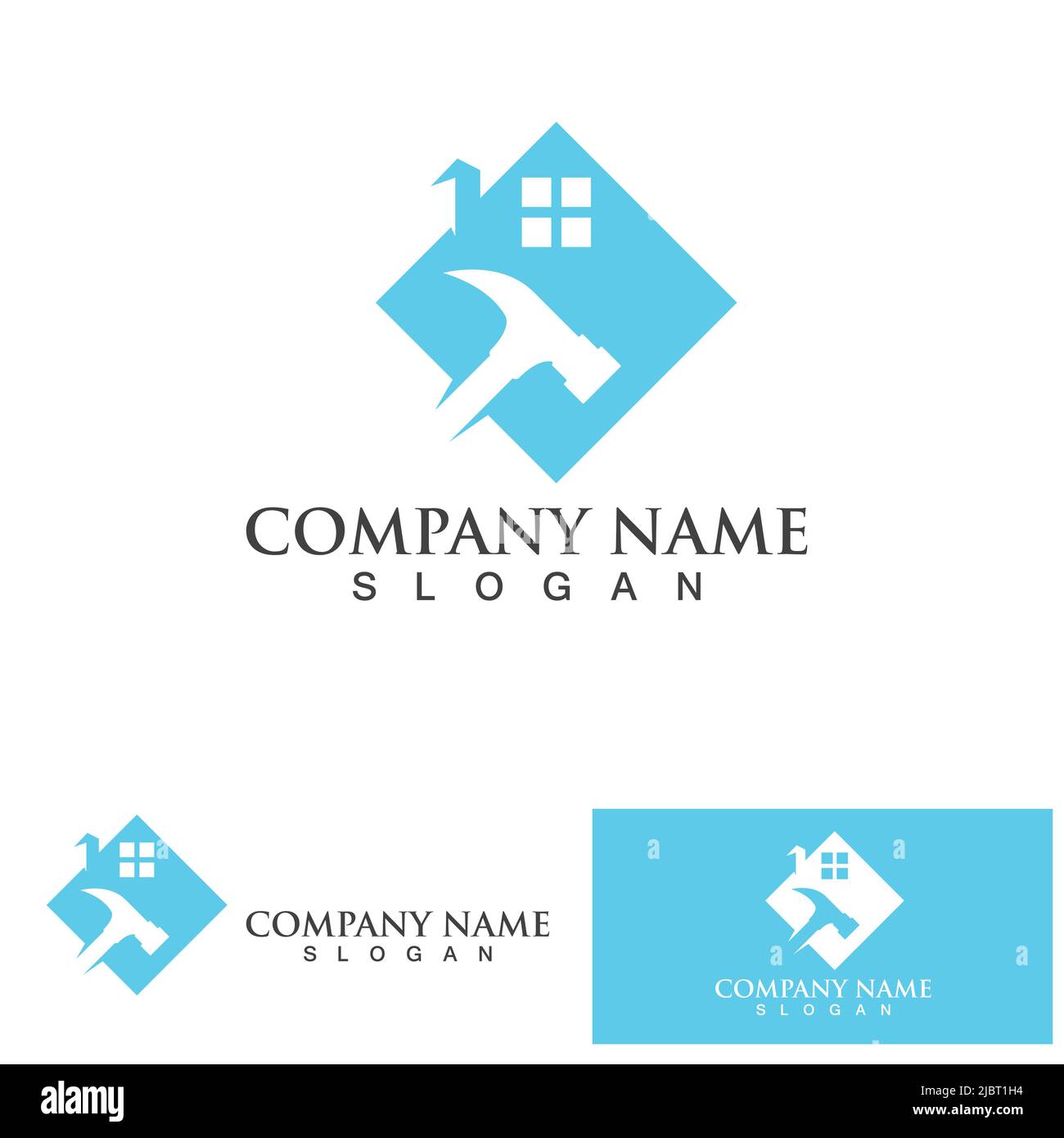 Home House repair logo and symbol vector Stock Vector Image & Art - Alamy