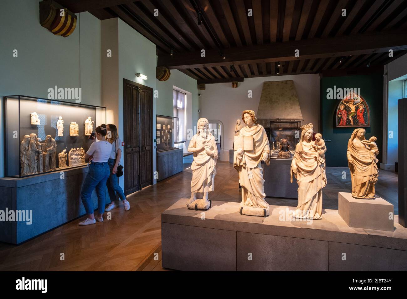 France, Paris, Cluny Museum - National Museum of the Middle Ages, room ...