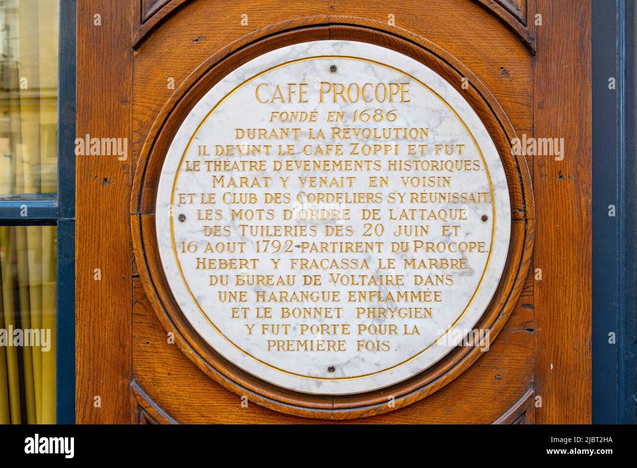 Café procope 18th century hi-res stock photography and images - Alamy