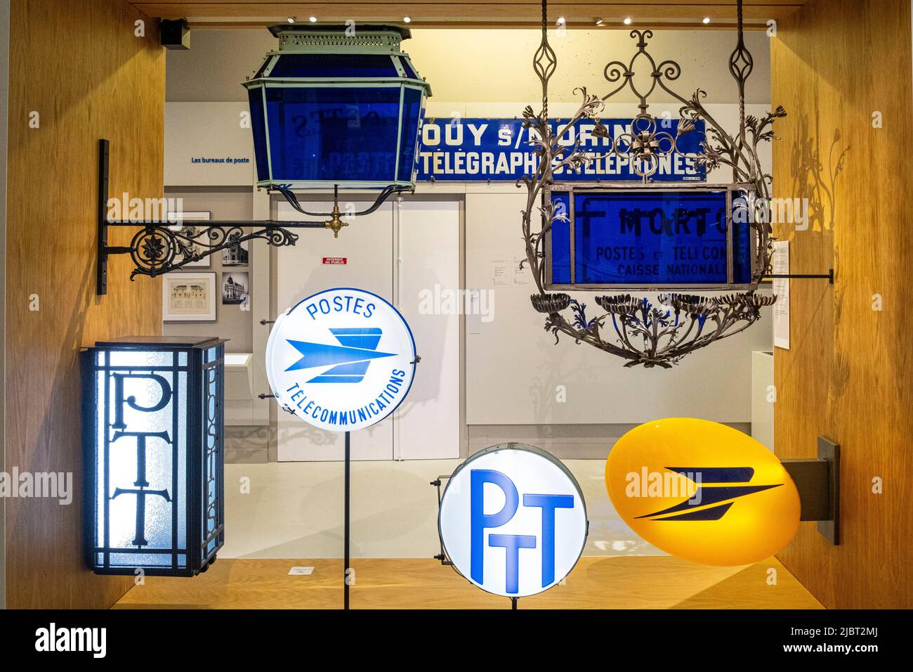 France, Paris, the Postal Museum Stock Photo - Alamy