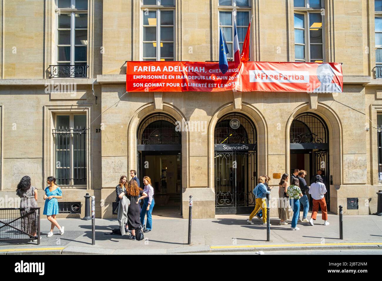 France, Paris, Science-Po, Institute of Political Sciences Stock Photo ...