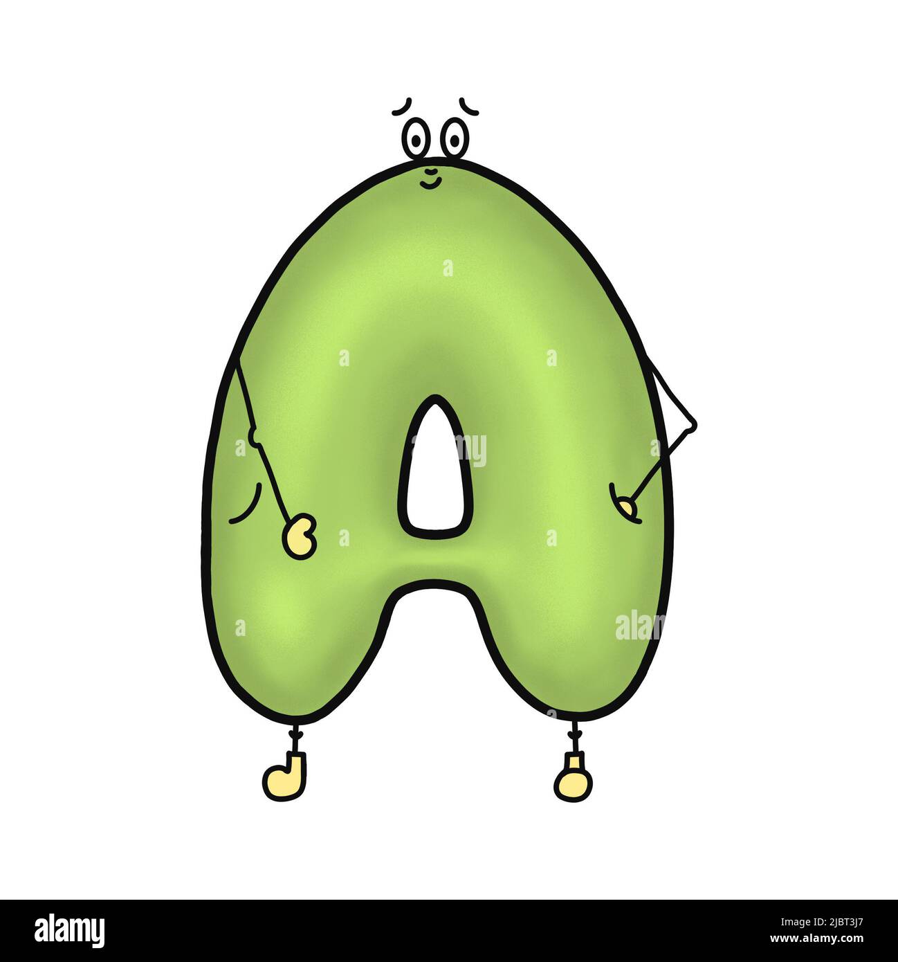 ABC letter. Preschool Learning English Alphabet Capital Letters. Funny ...