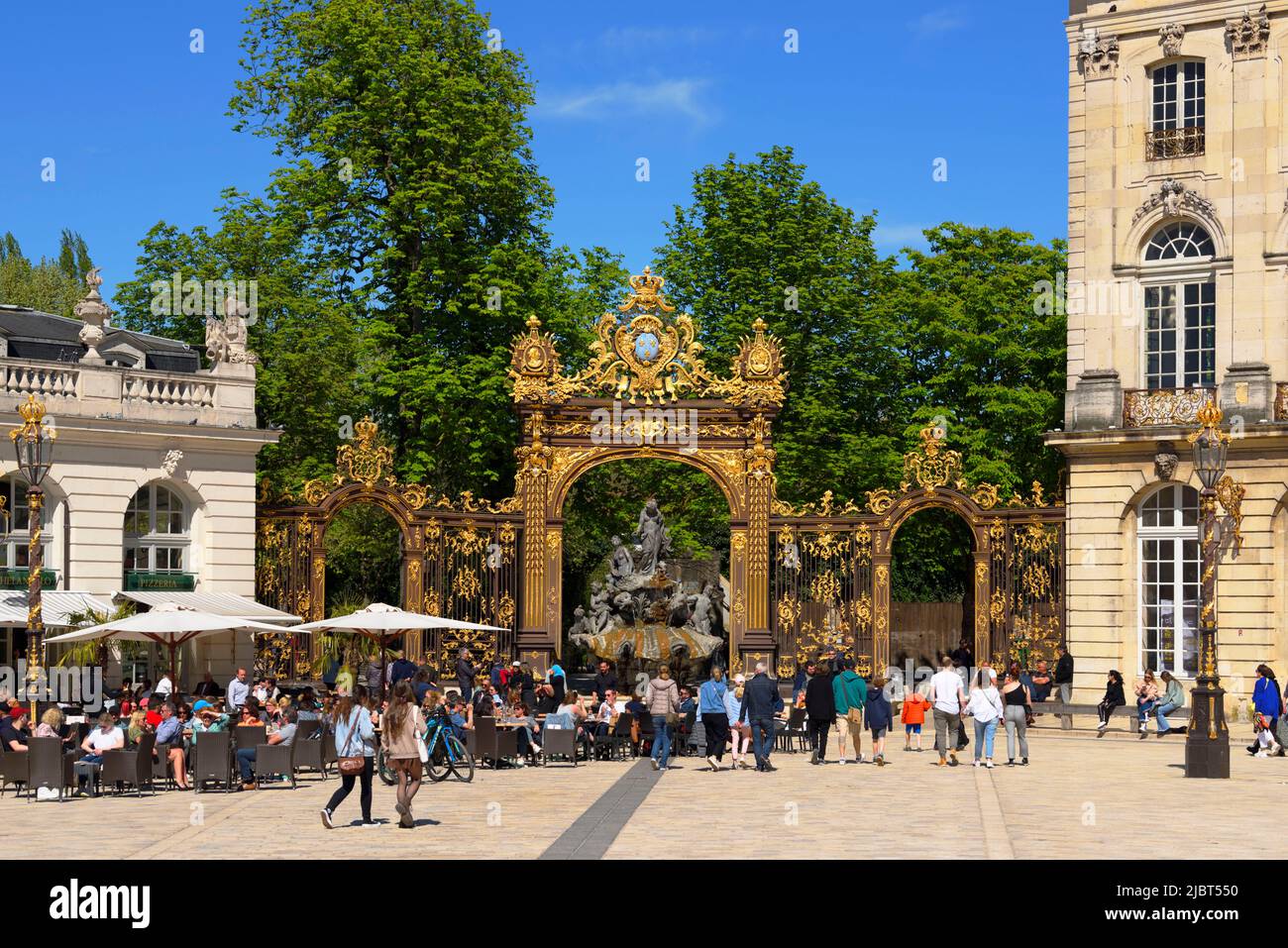 Statue of king stanislas leszczynski hi-res stock photography and ...