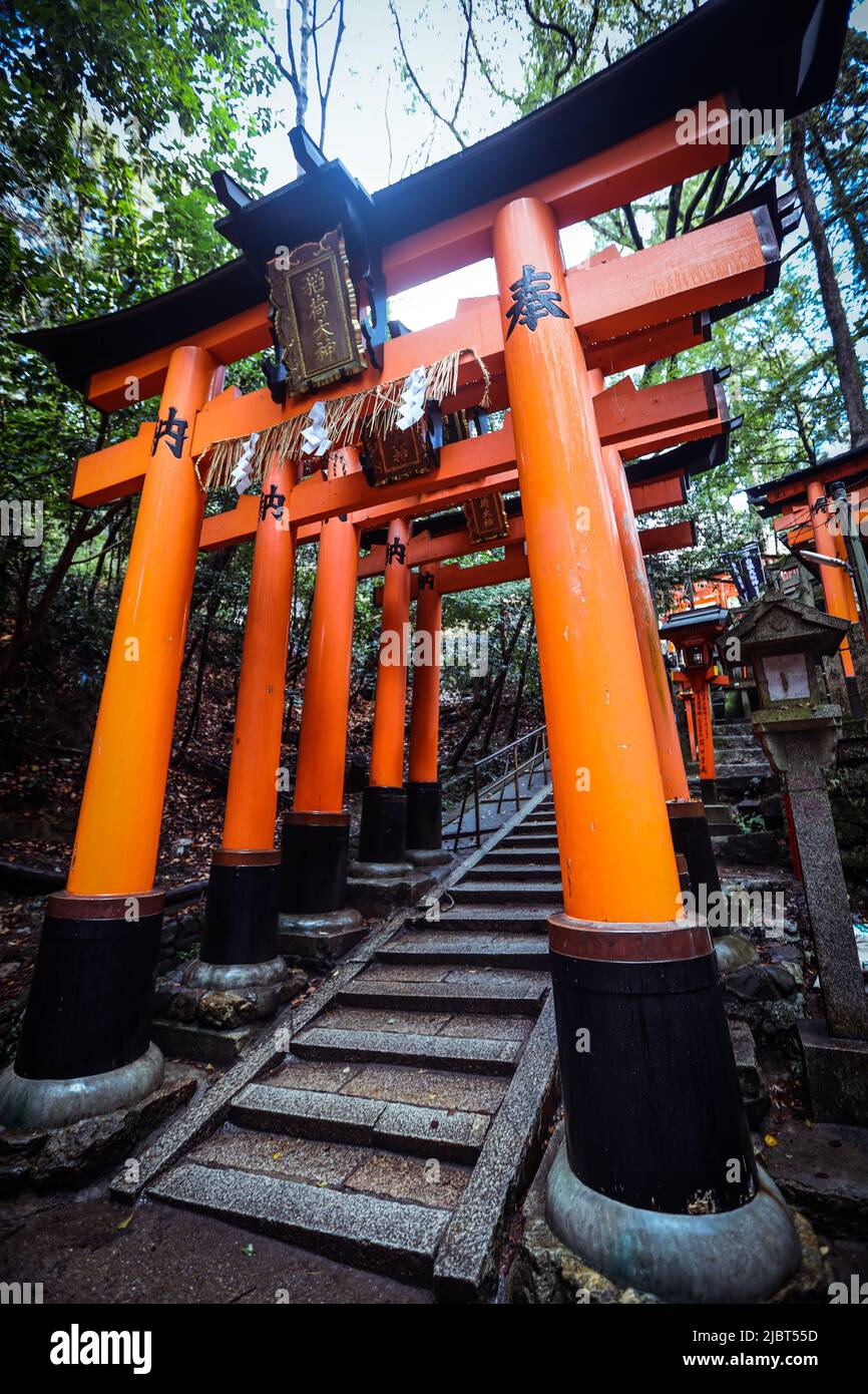 Fushimi Inari Shrine Temple Stock Photo - Alamy