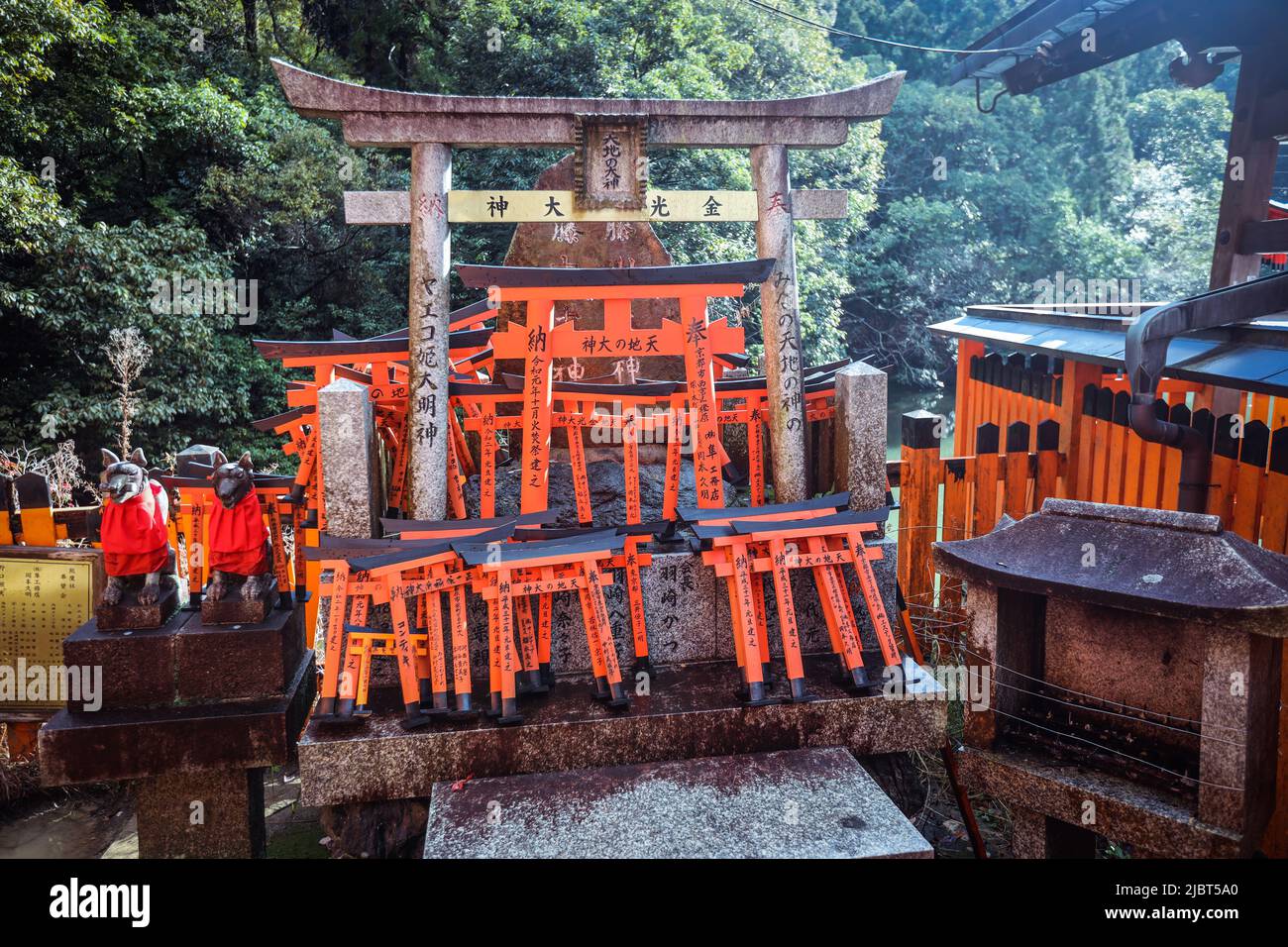 Fushimi Inari Shrine Temple Stock Photo - Alamy