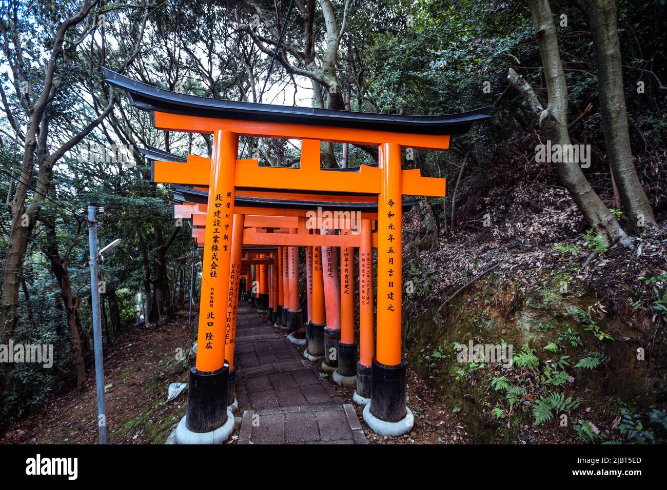 Fushimi Inari Shrine Temple Stock Photo - Alamy