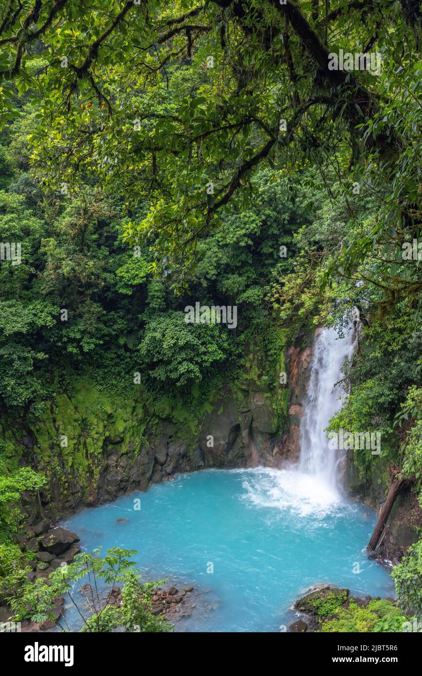 Costa Rica, Alajuela province, Tenorio volcano national park, Rio ...