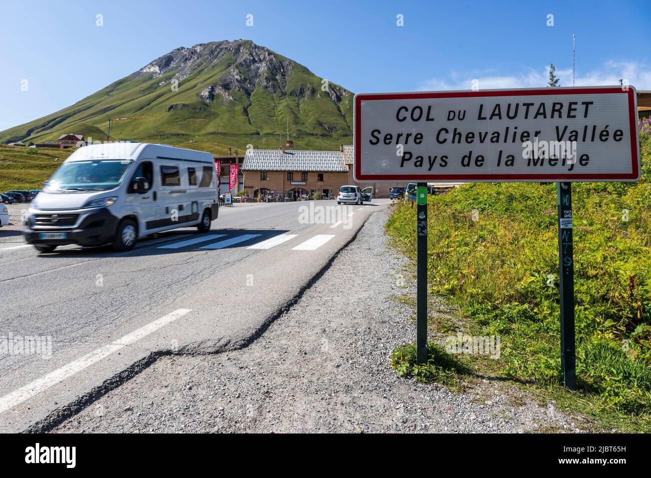 France, Hautes-Alpes, Ecrins National Park, Le Monêtier-les-Bains, the ...
