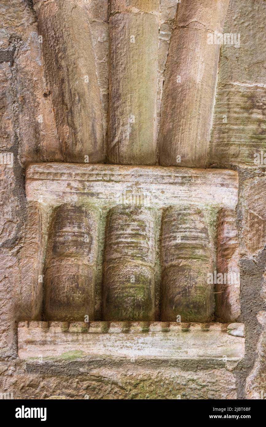 France, Herault, Soumont, Domaine de Grandmont, 12th century Saint ...