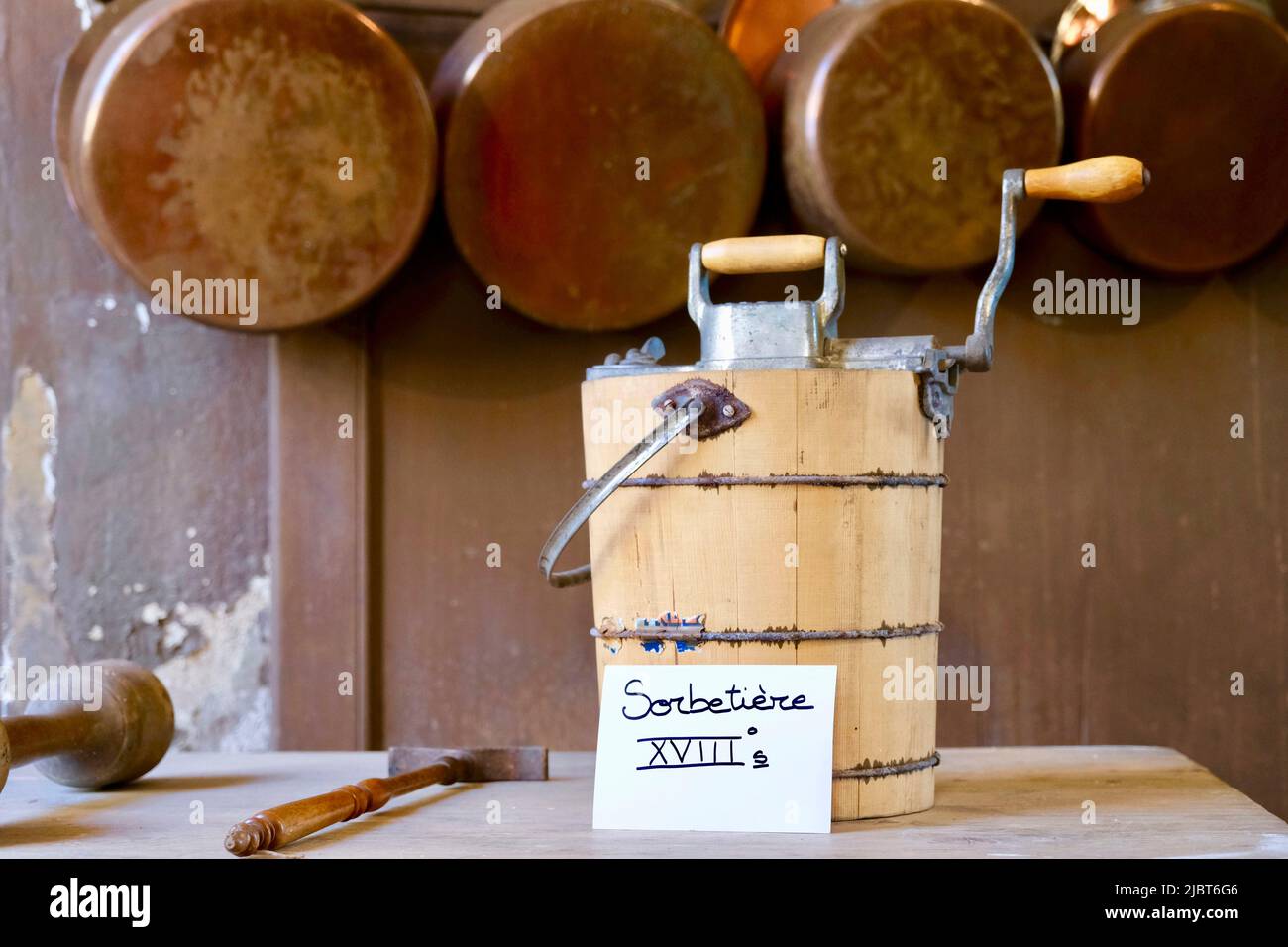 France, Cote d'Or, Commarin, Commarin castle, rebuilt in the 17th and ...