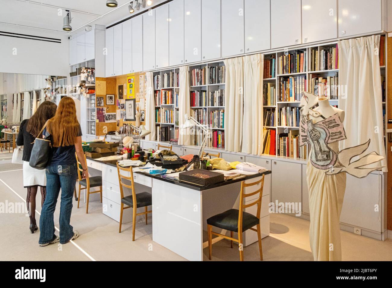 France, Paris, the Yves Saint Laurent Museum Stock Photo - Alamy