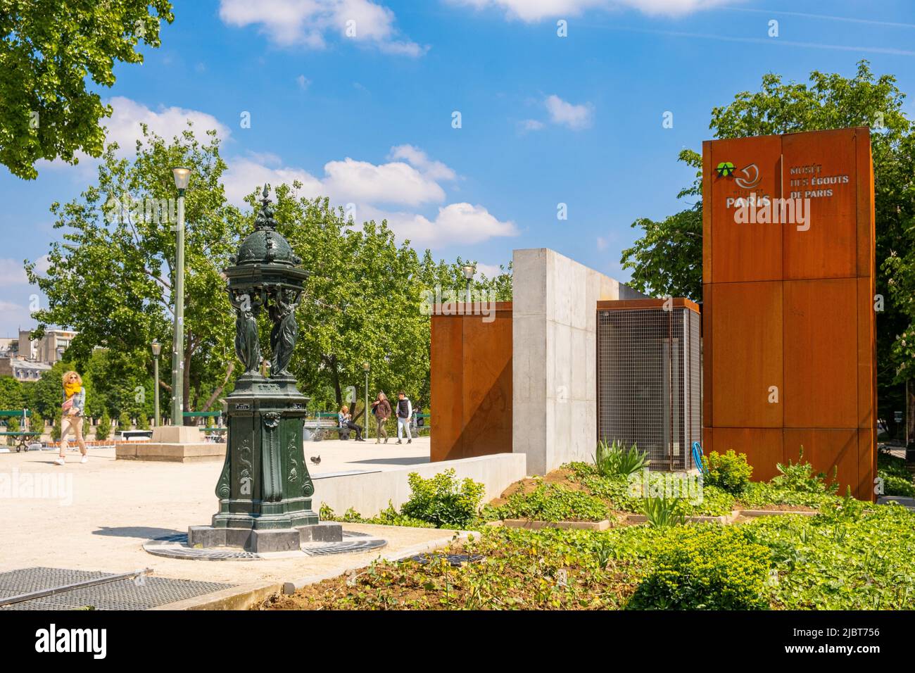 France, Paris, Sewers of Paris Museum Stock Photo - Alamy