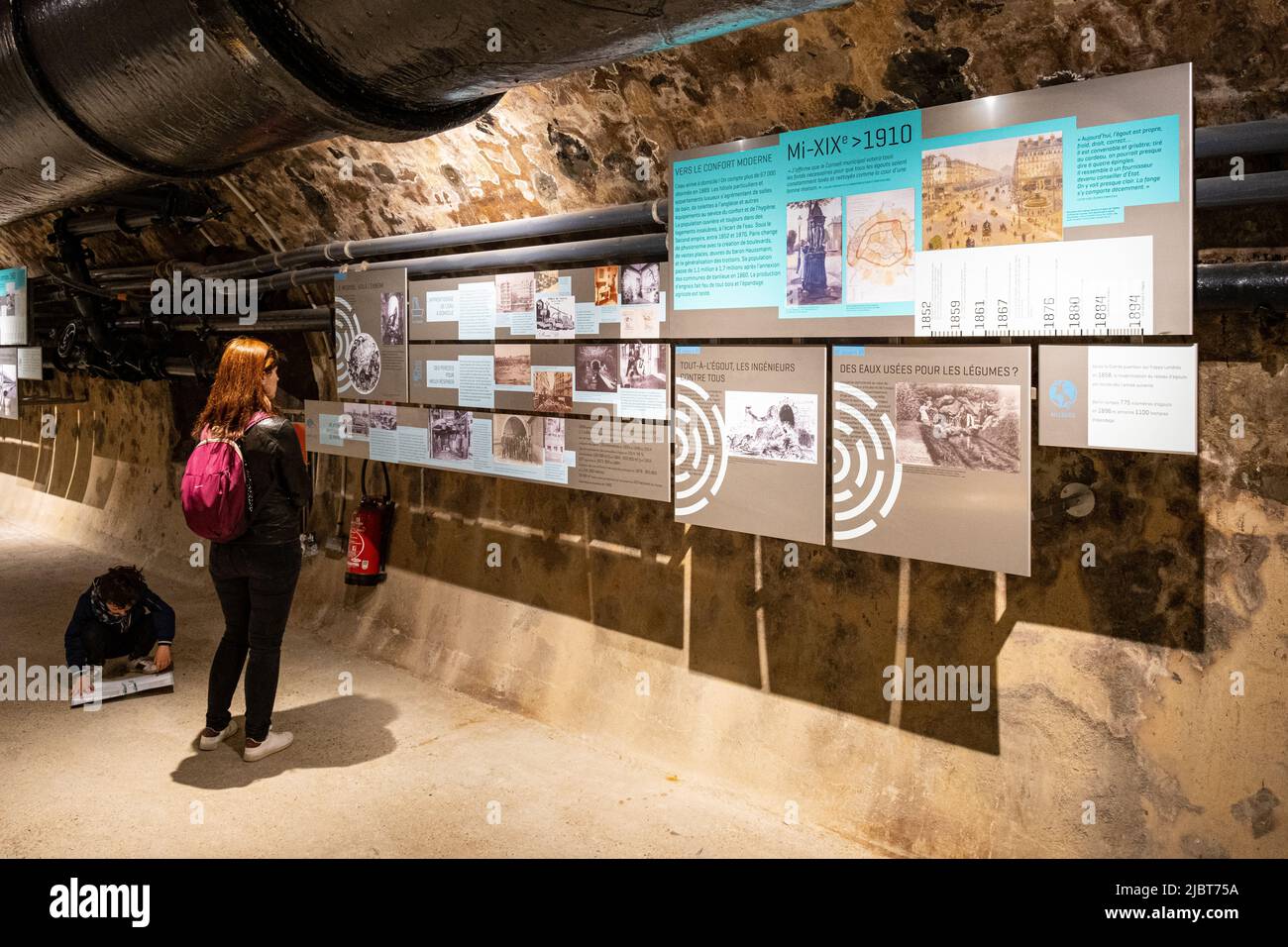 France, Paris, Sewers of Paris Museum Stock Photo - Alamy