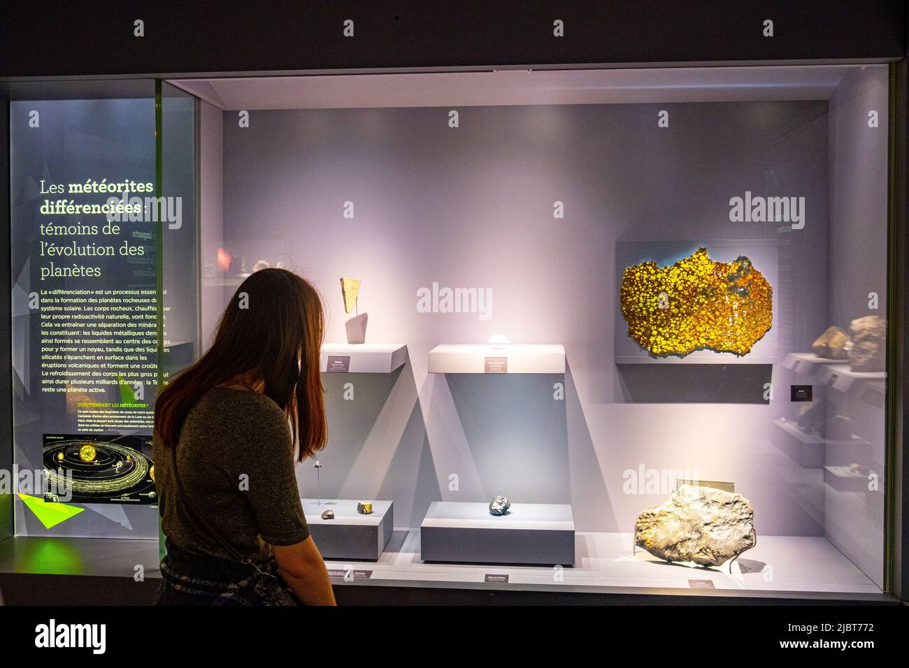Museum mineralogy paris hi-res stock photography and images - Alamy