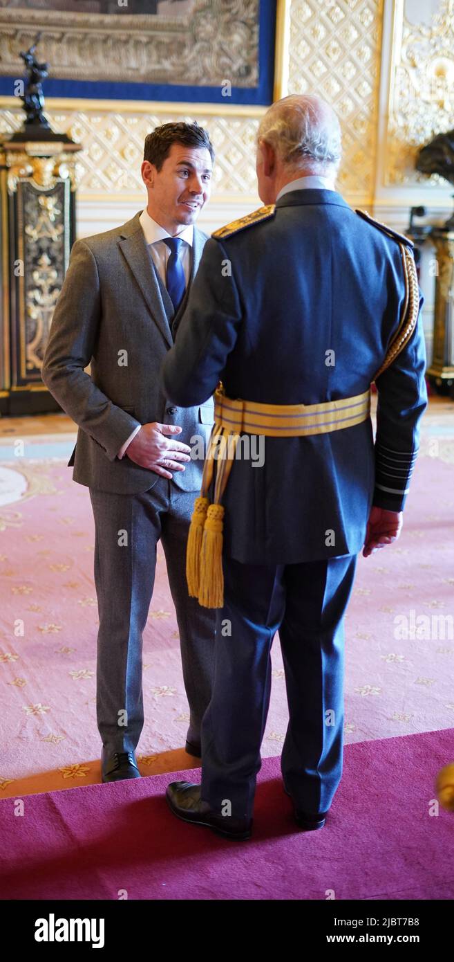 Mr. Jaco van Gass from Sale is made an MBE (Member of the Order of the ...