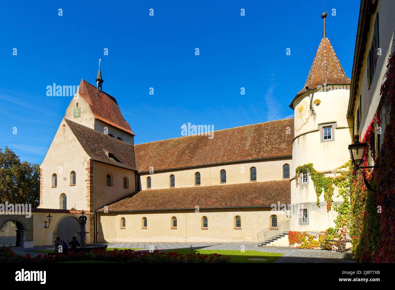 Germany, Baden Wurttemberg, Lake Constance (Bodensee), Monastic Island ...