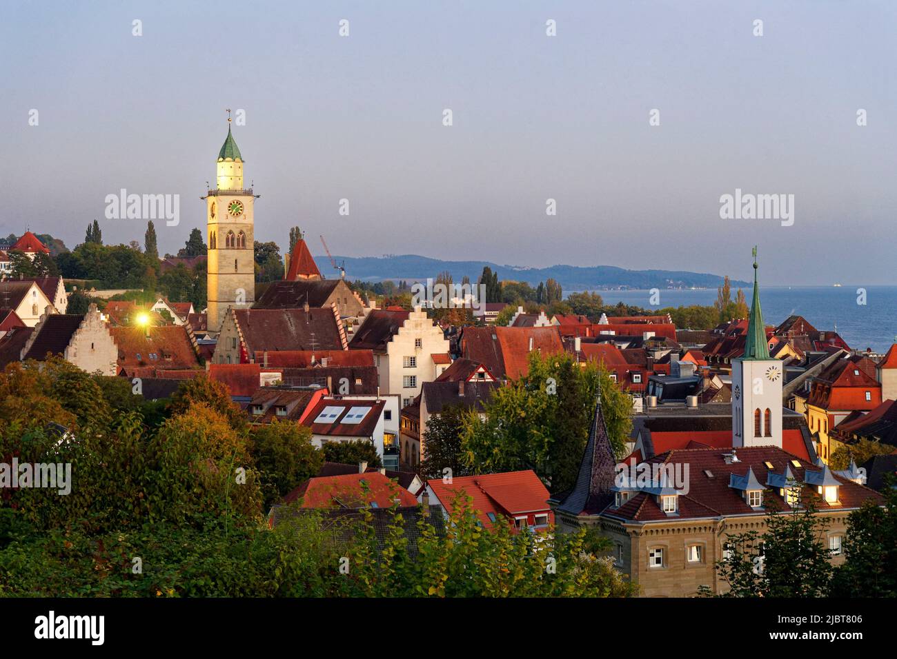 Germany, Baden Wurttemberg, Lake Constance (Bodensee), Uberlingen, Old ...