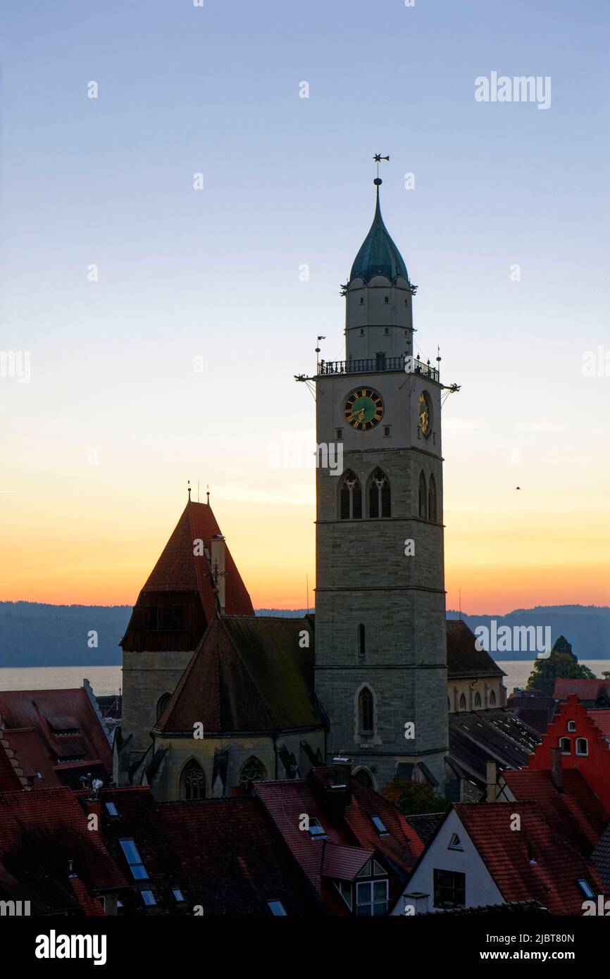 Germany, Baden Wurttemberg, Lake Constance (Bodensee), Uberlingen, Old ...