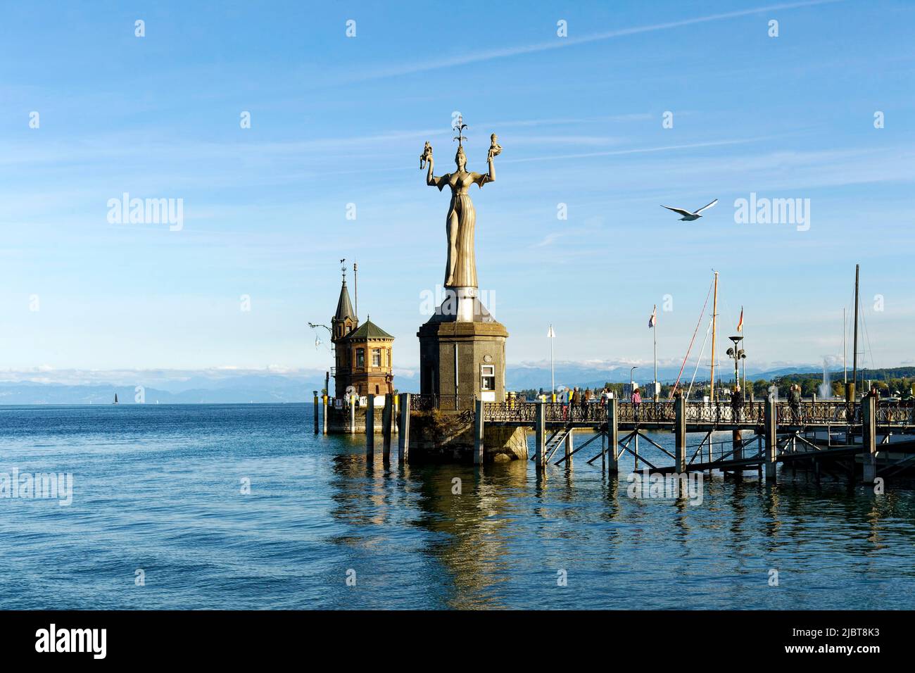 Germany, Bade Wurttemberg, Lake Constance (Bodensee), Konstanz, the ...