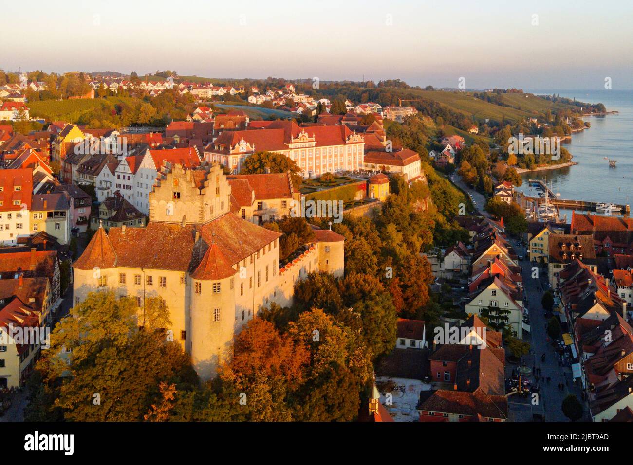 Germany, Baden Wurttemberg, Lake Constance (Bodensee), Meersburg ...