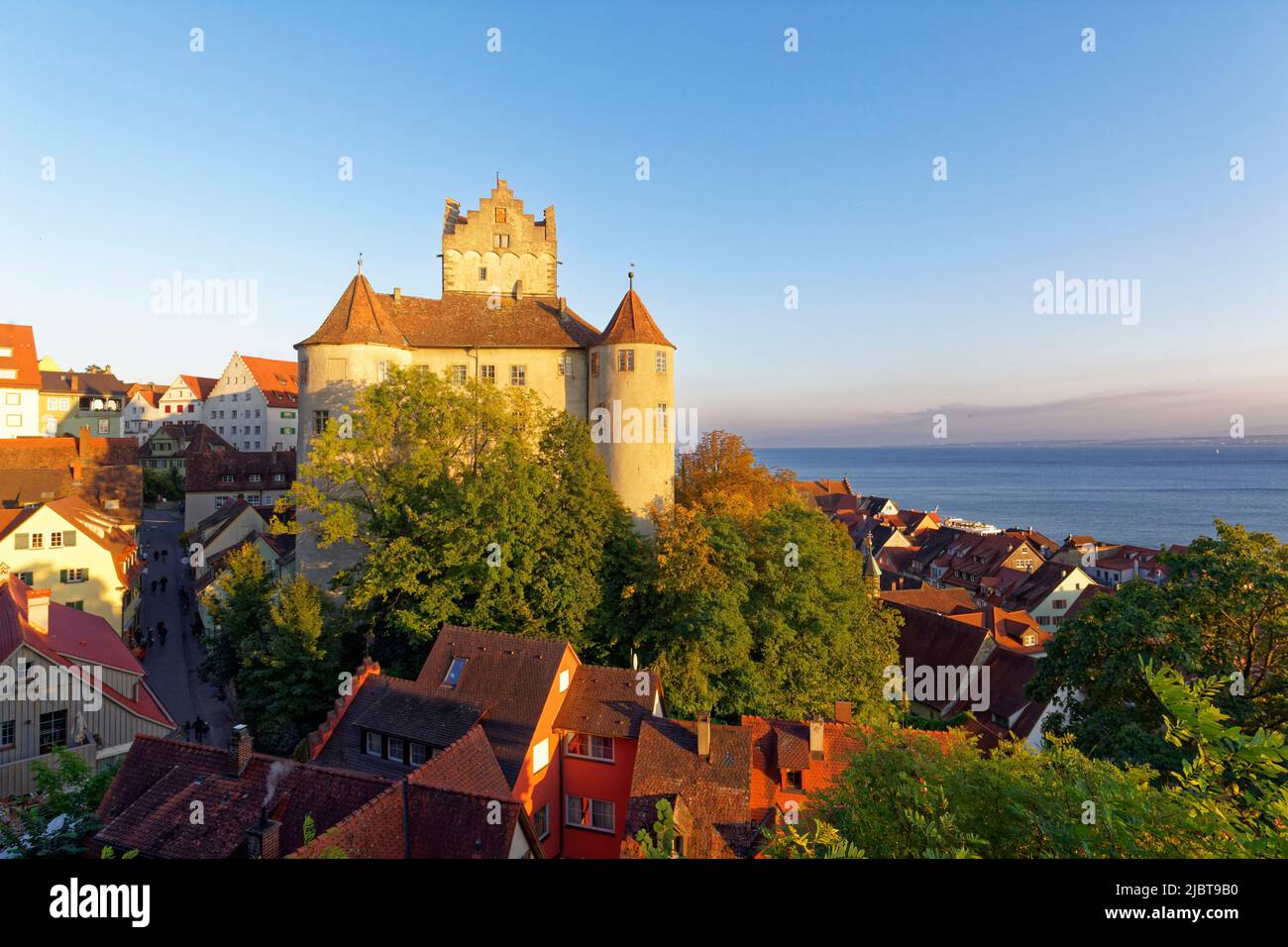 Germany, Baden Wurttemberg, Lake Constance (Bodensee), Meersburg, Altes ...