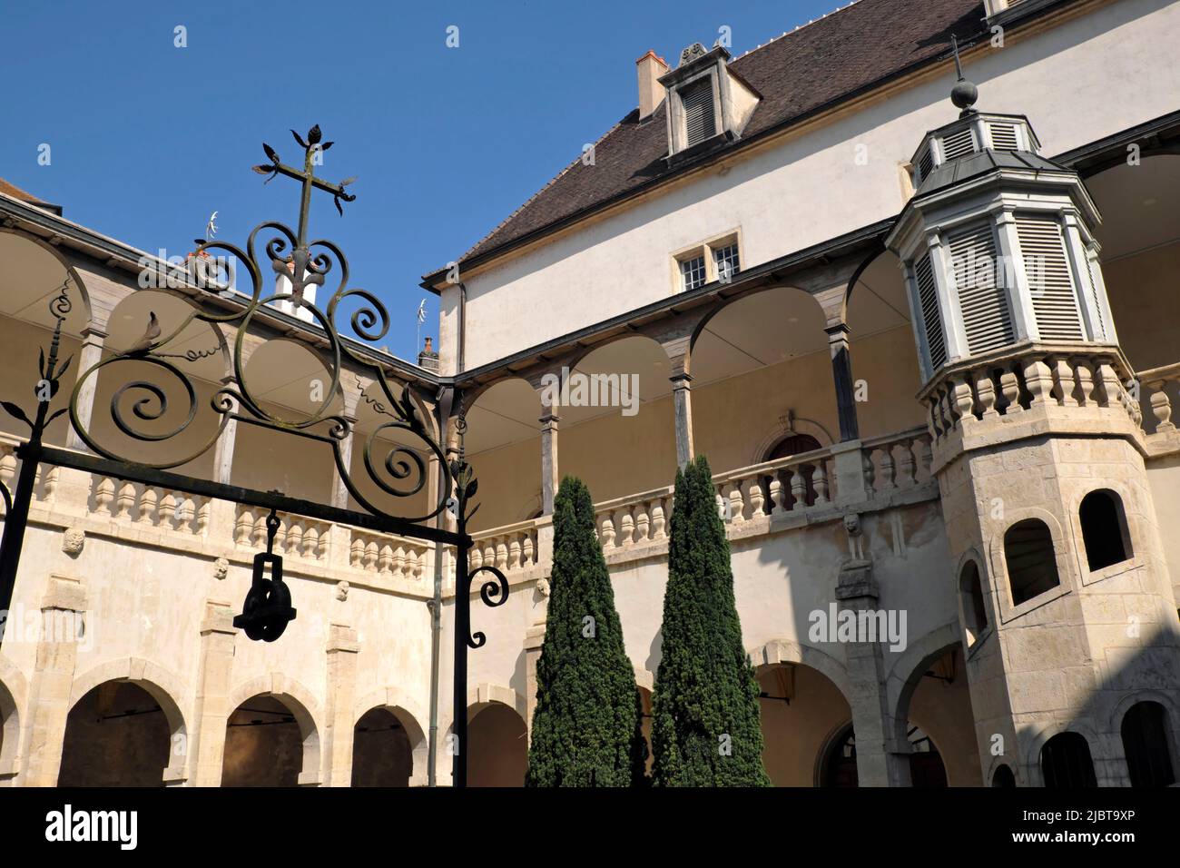 France, Jura, Dole, Hotel-Dieu, media library Stock Photo - Alamy