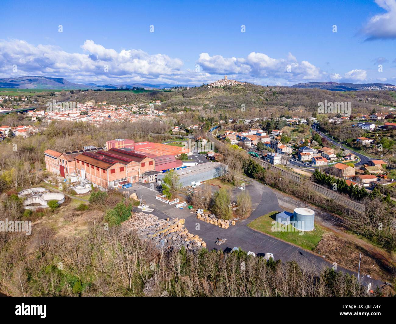 France, Puy de Dome, Parent-Coudes, the station and CGP Flexible ...