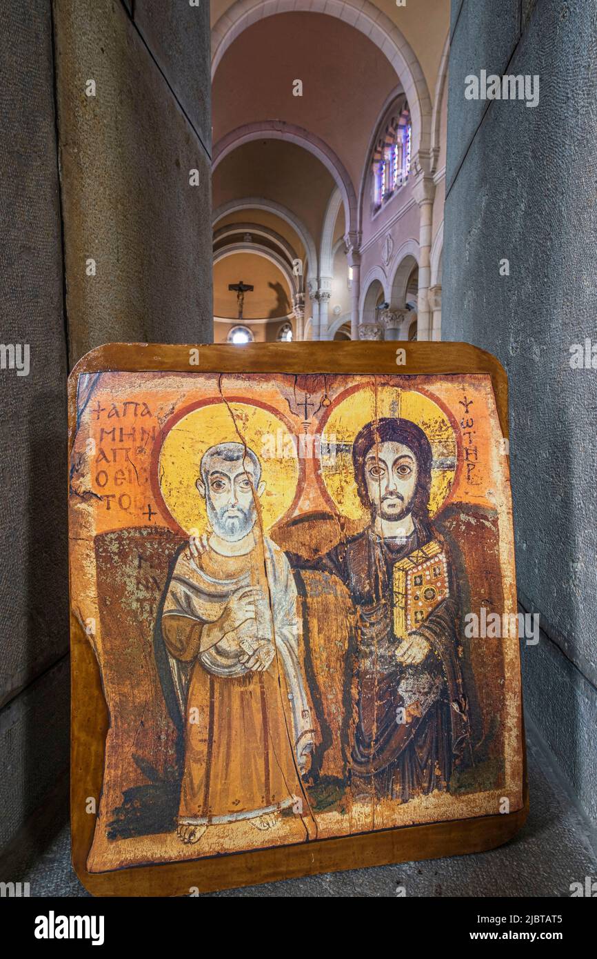 Menas christ icon hi-res stock photography and images - Alamy