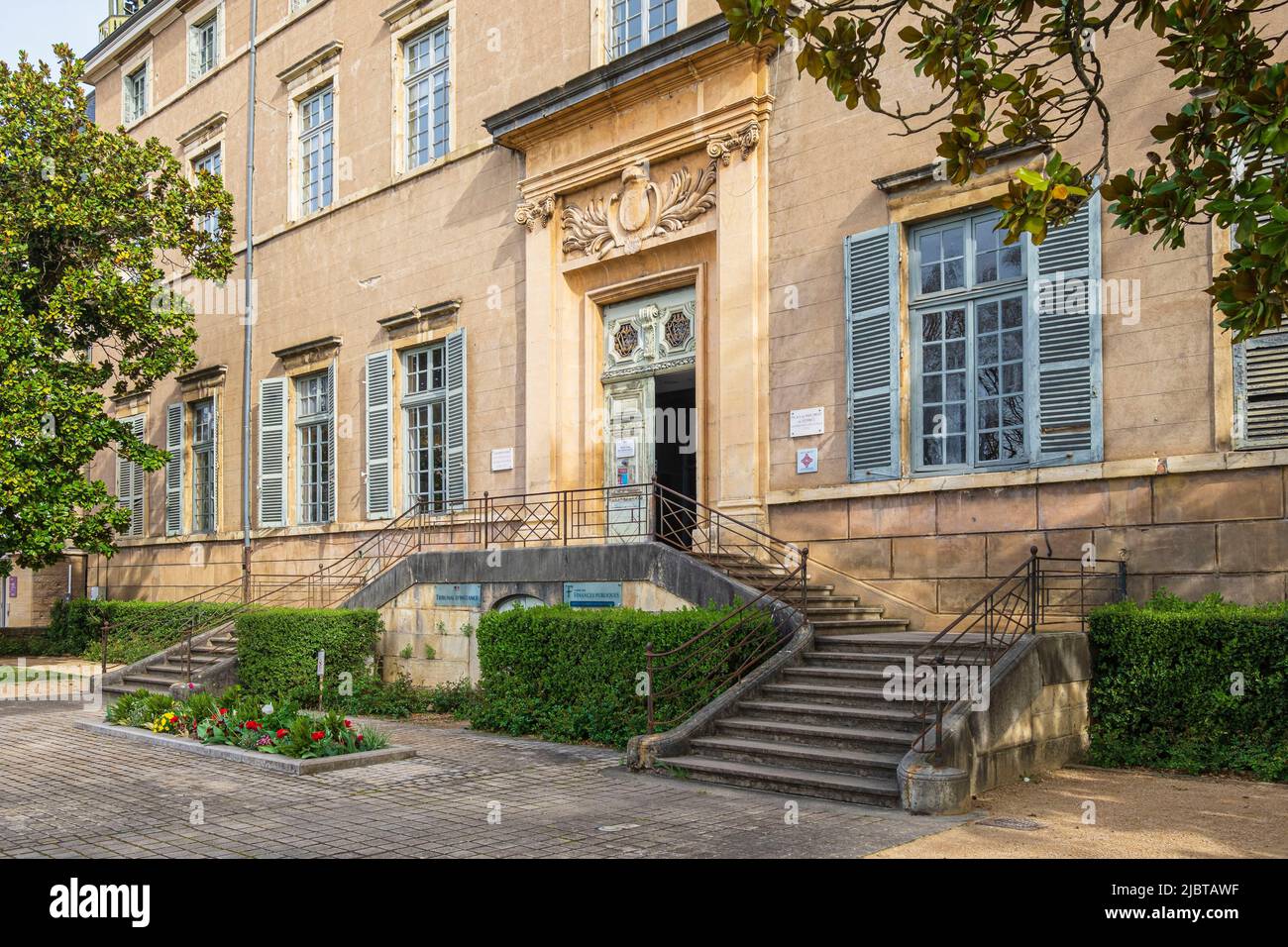 France, Ain, Trevoux, Palace of the Parliament of Dombes inaugurated in ...