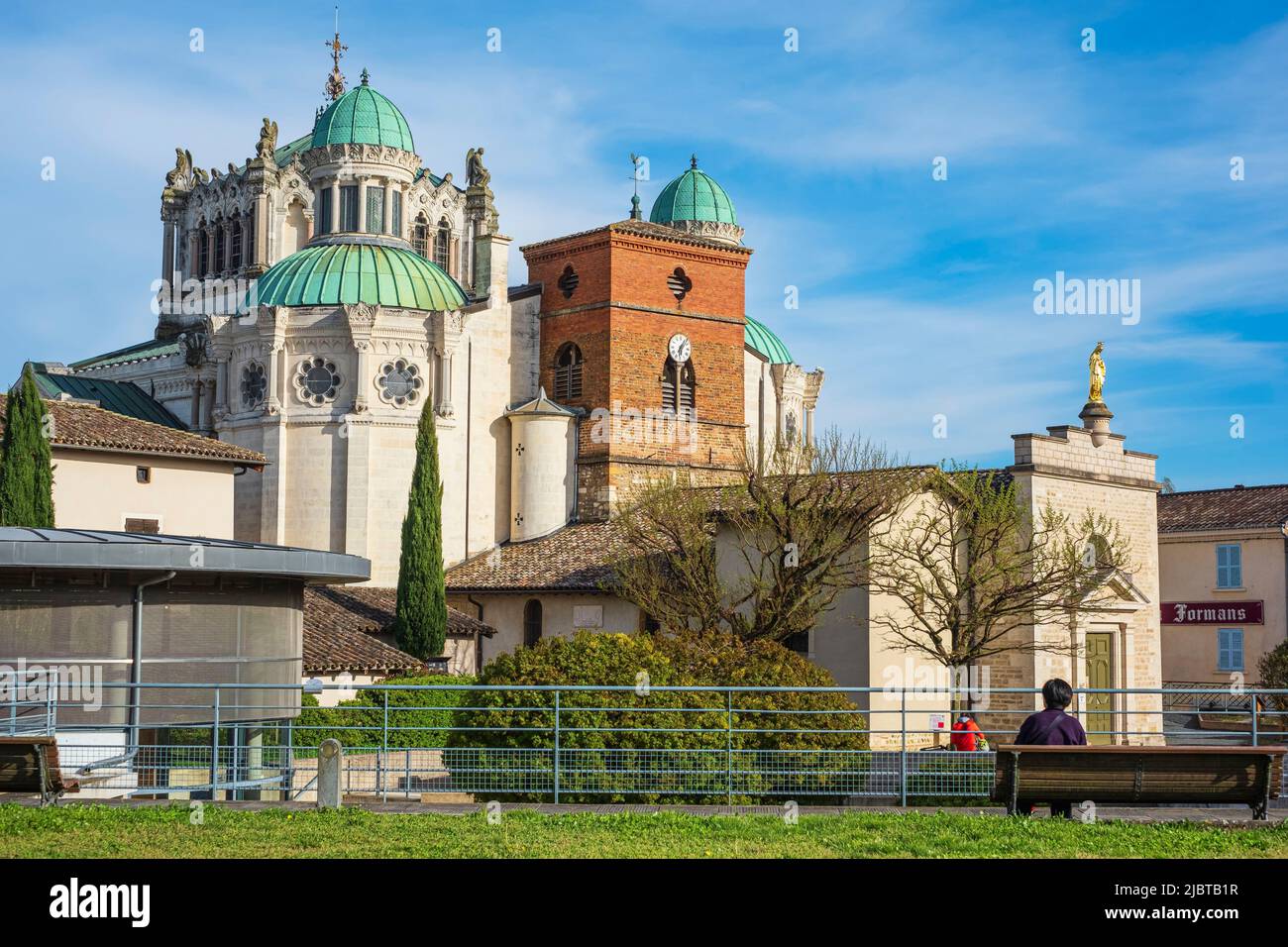France, Ain, Ars-sur-Formans, Sanctuary of Ars dedicated to Saint Jean ...