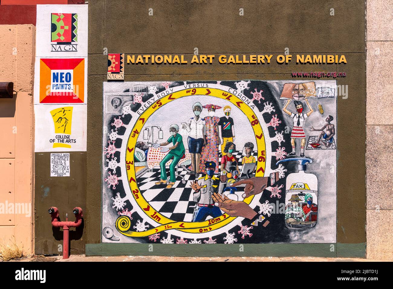 Namibia, Khomas region, Windhoek, National Gallery of Art, Erich ...