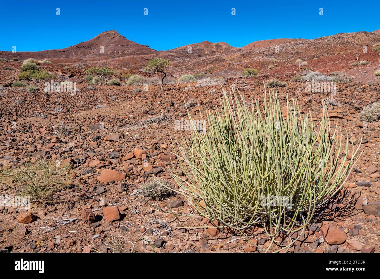 Namibia, Kunene region, Damaraland, Bergsig, mineral desert Stock Photo ...