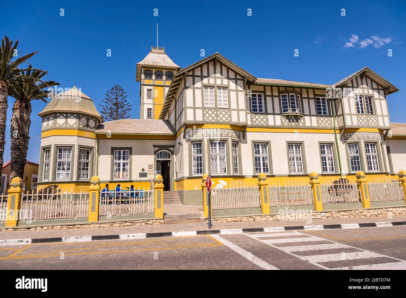 Namibia, Erongo region, Skeleton Coast, Swakopmund, the Woermann house ...