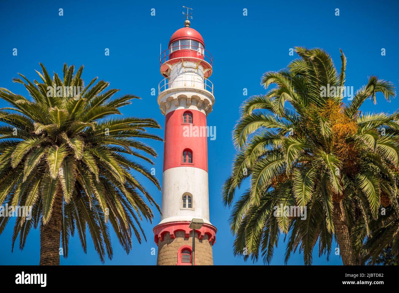 Namibia, Skeleton Coast, Erongo region, Swakopmund, the lighthouse ...