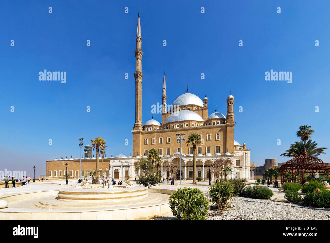 Egypt, Cairo, old town listed as World Heritage by UNESCO, the Citadel ...