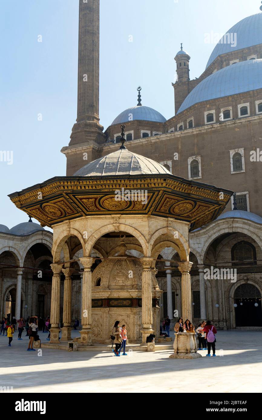 Egypt, Cairo, old town listed as World Heritage by UNESCO, the Citadel ...